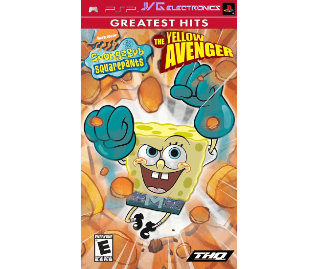 Download SpongeBob SquarePants: The Yellow Avenger ISO File For PSP