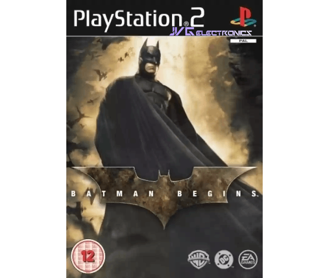 Batman Begins ISO File For Sony Playstation 2