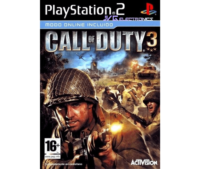 Call of Duty 3 ISO File For Sony Playstation 2