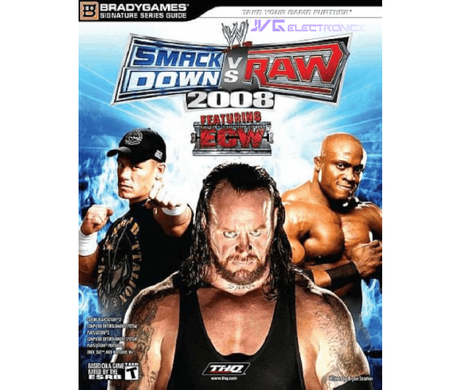 WWE SmackDown vs. Raw 2008 ISO File For Sony Playstation 2