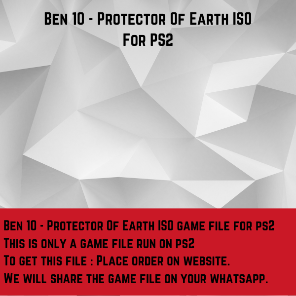 Ben 10 - Protector Of Earth ISO File For Sony Playstation 2