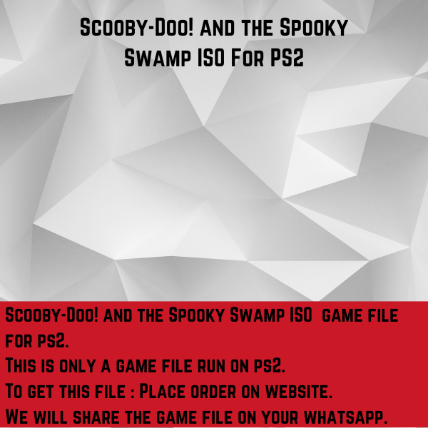 Scooby-Doo! and the Spooky Swamp ISO For PS2