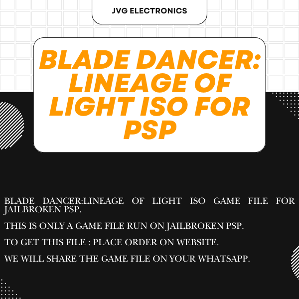 Download Blade Dancer: Lineage of Light ISO File For PSP