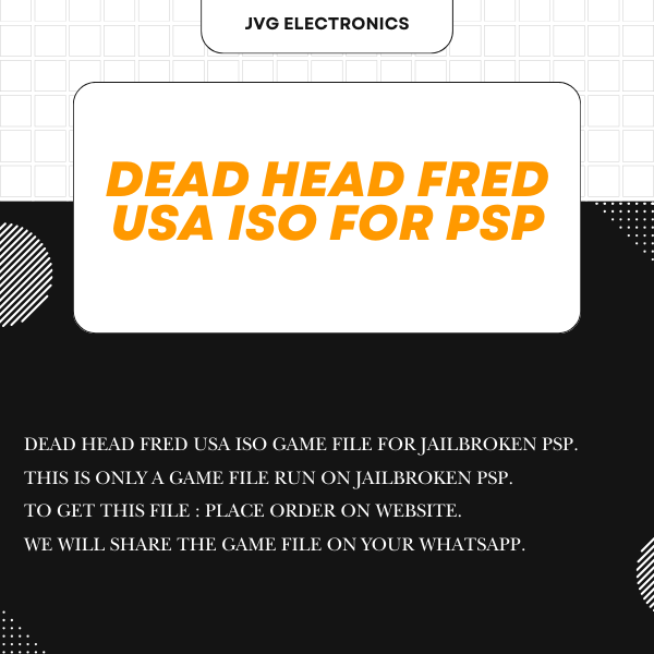 Download Dead Head Fred USA ISO File For PSP