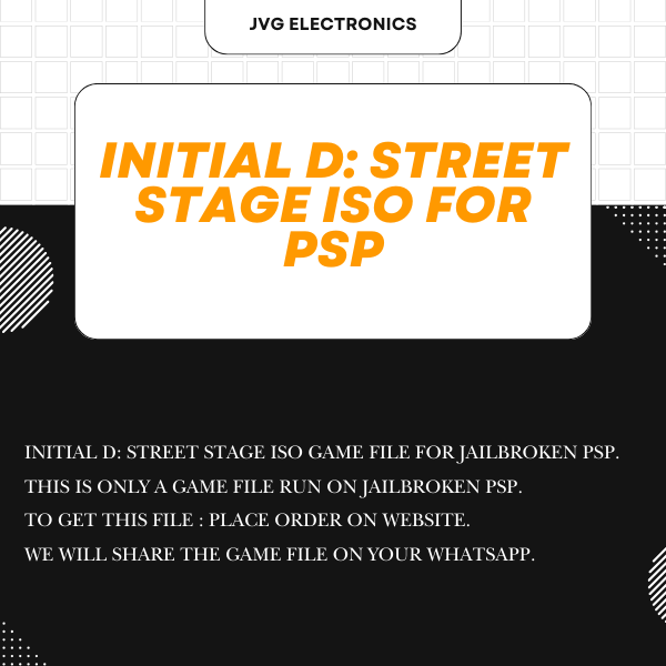 Download Initial D: Street Stage ISO File For PSP