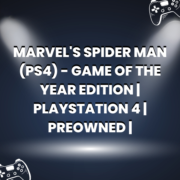 Marvel Spiderman Preowned CD For Ps4 - JVG Electronics