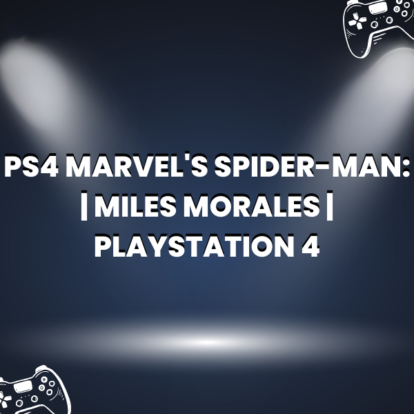 Marvel's Spiderman : Miles Morales Preowned CD For PS4